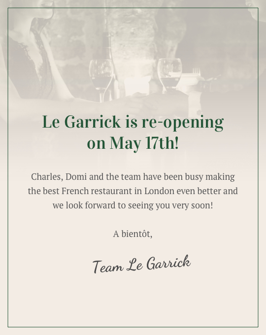 Desserts - Le Garrick